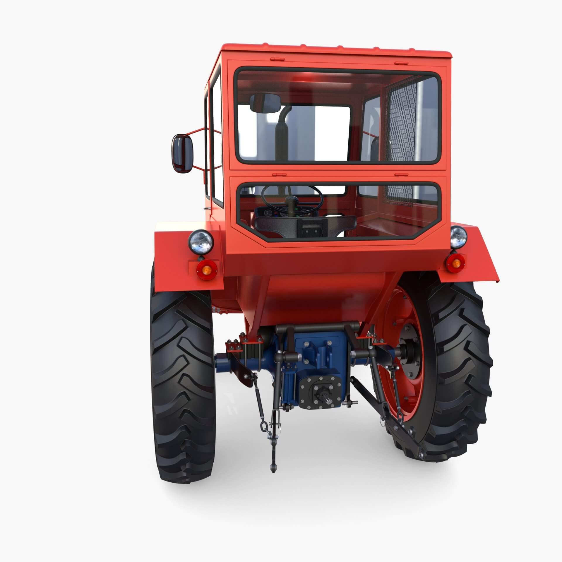 U650 Tractor V2 - 3D Model by dragosburian