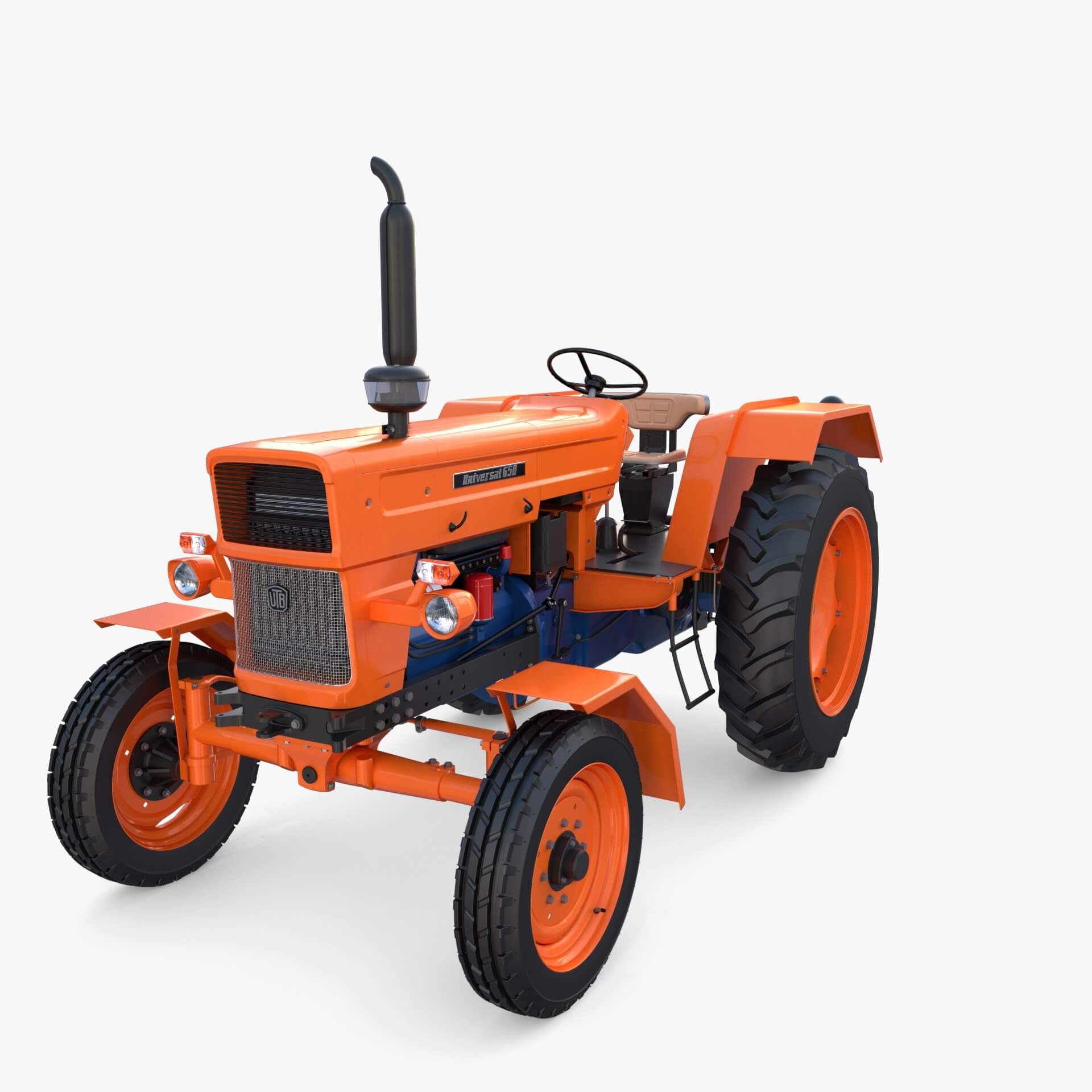 U650 Tractor V4 - 3D Model by dragosburian