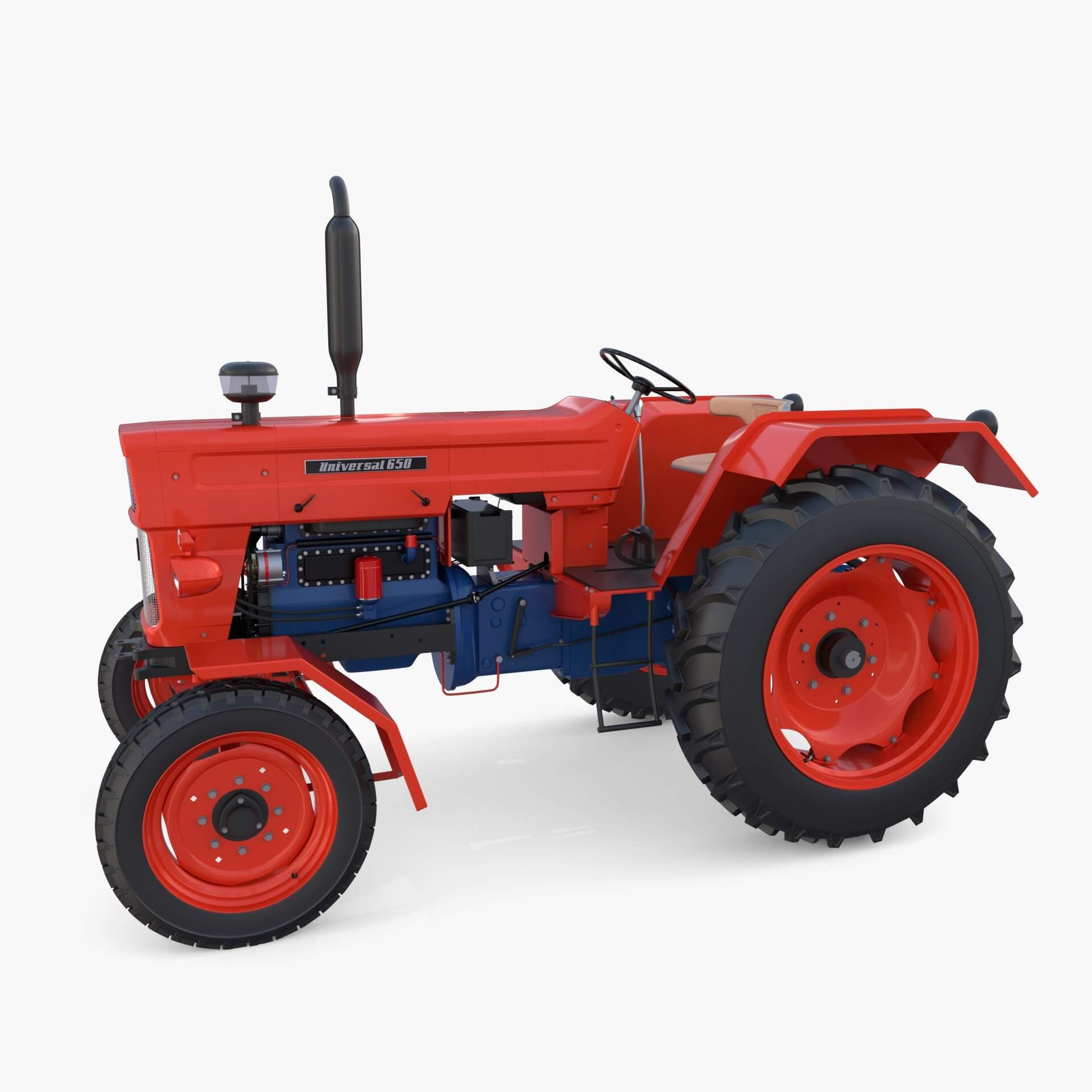 U650 Tractor V5 - 3D Model by dragosburian