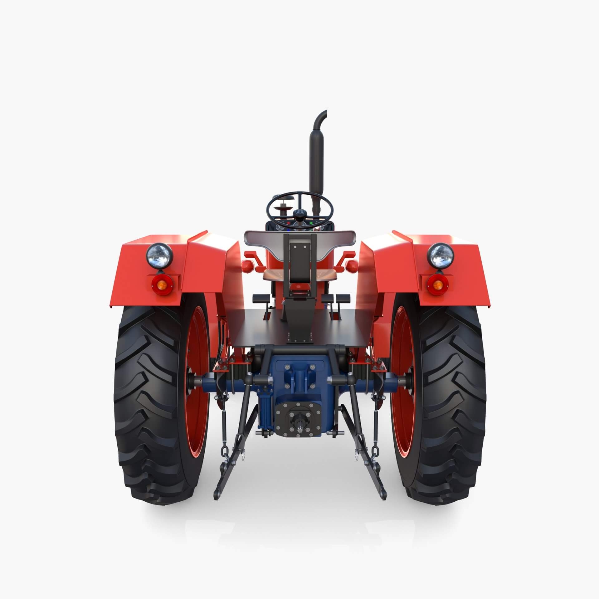U650 Tractor V5 - 3D Model by dragosburian