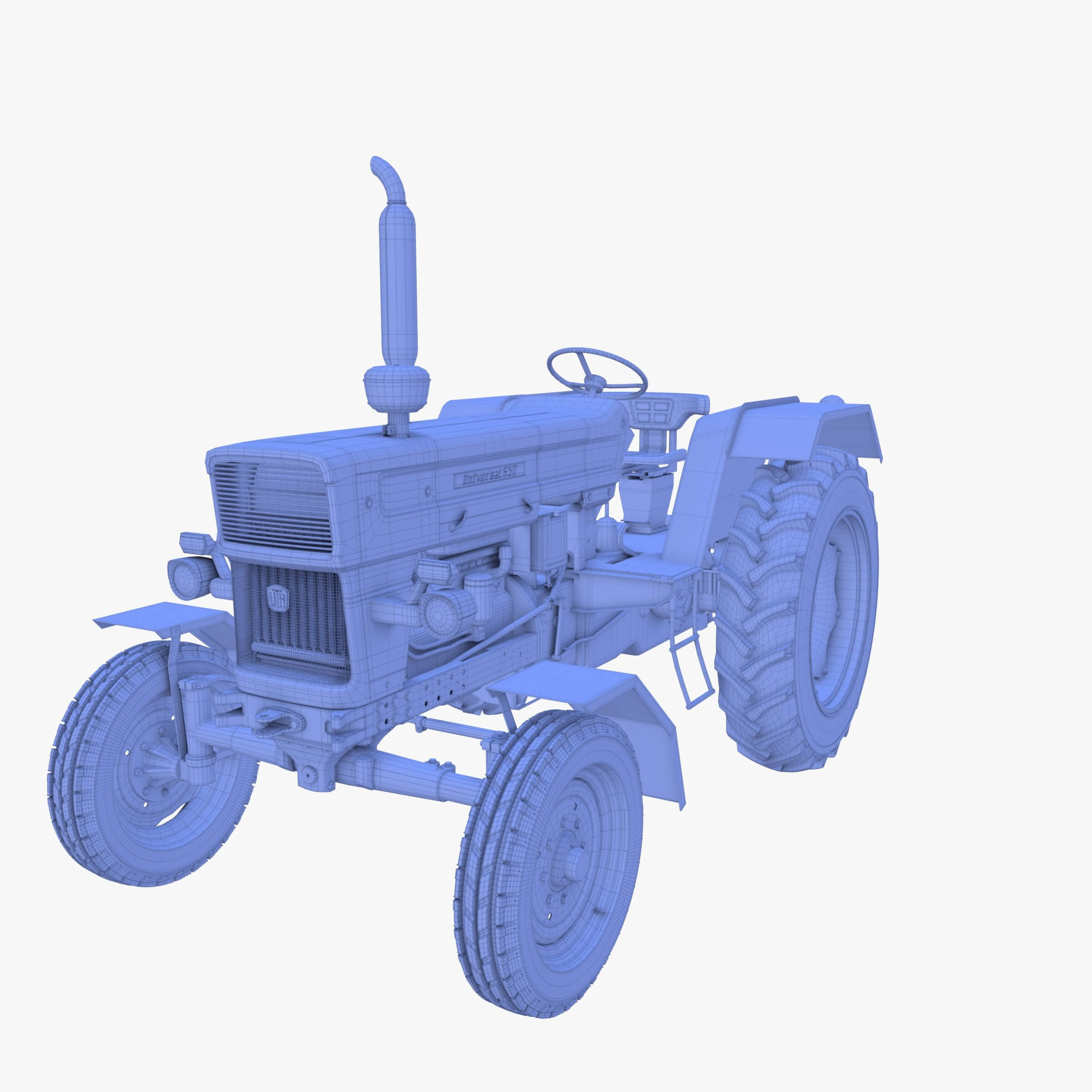 U650 Tractor V5 - 3D Model by dragosburian