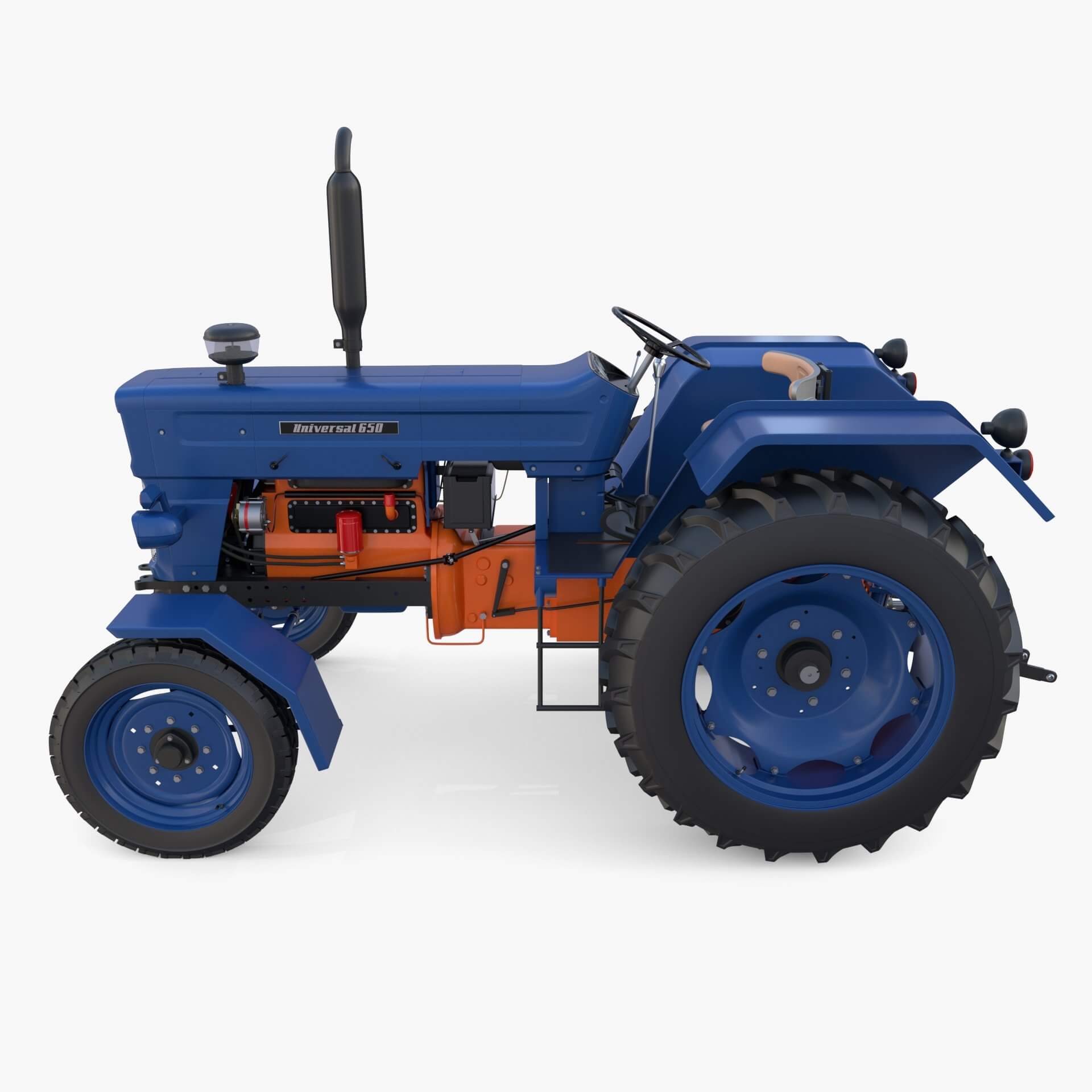 U650 Tractor V6 - 3D Model by dragosburian