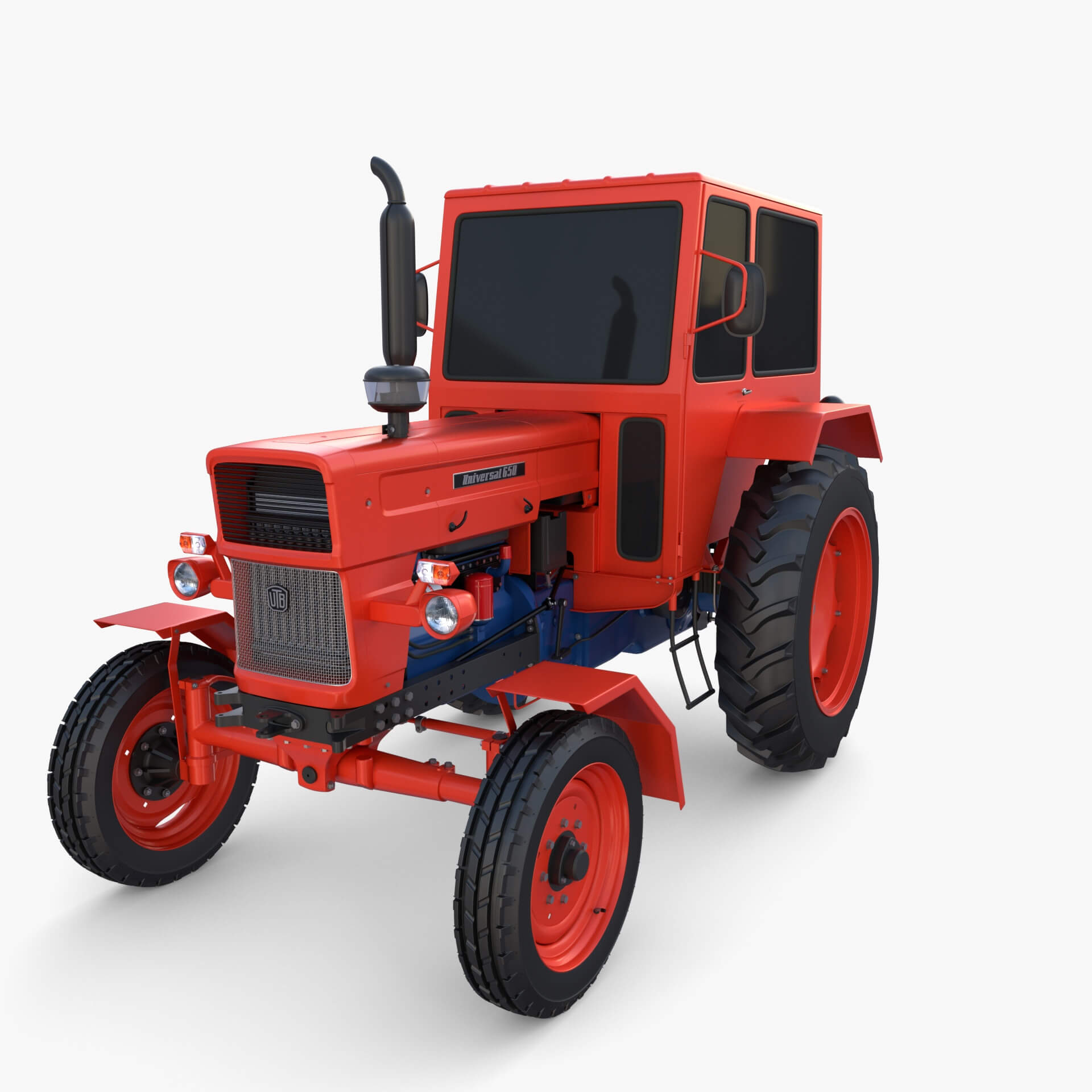 U650 Tractor V8 - 3D Model by dragosburian