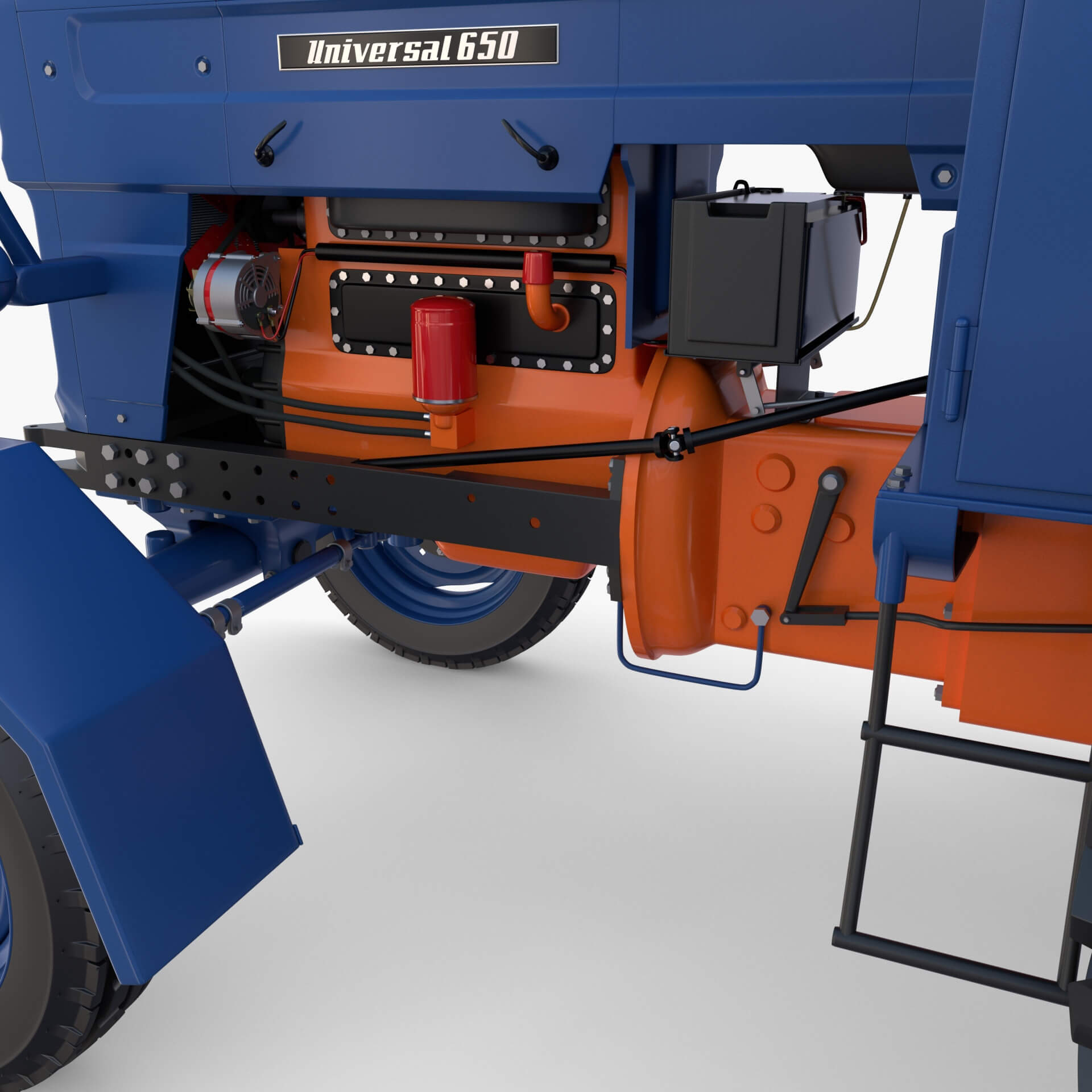 U650 Tractor V9 - 3D Model by dragosburian