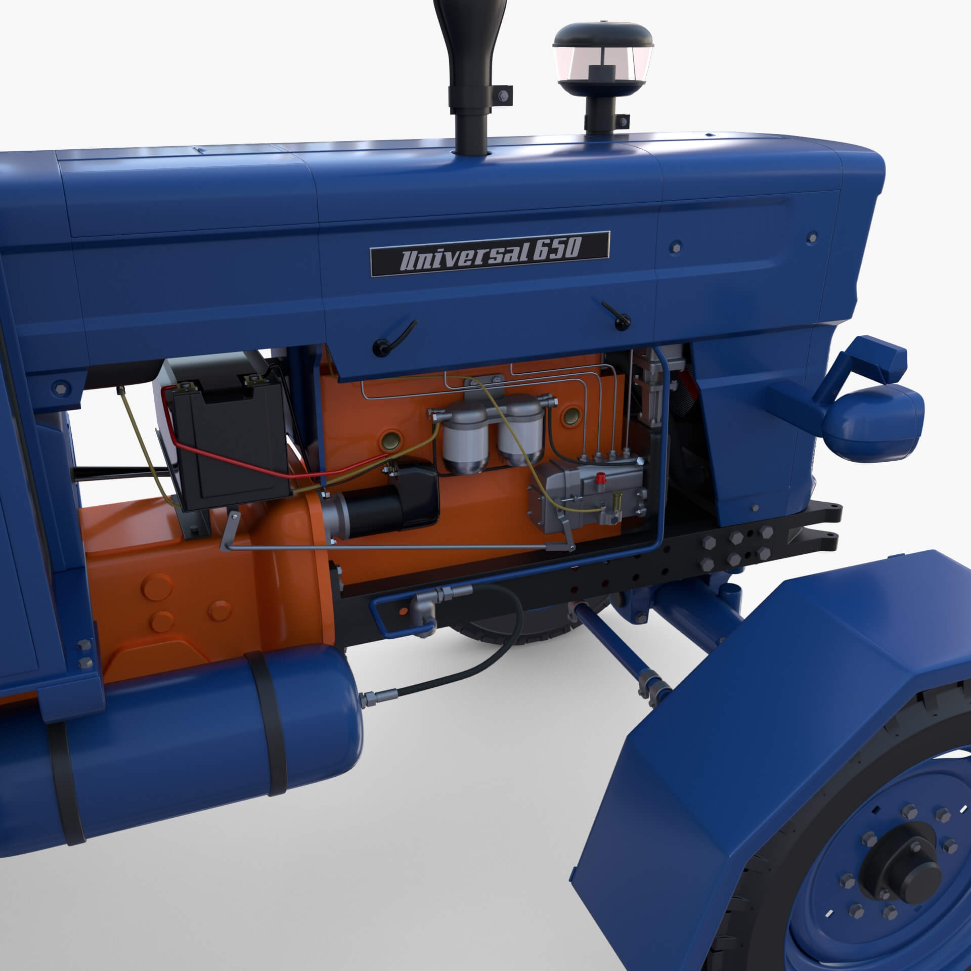 U650 Tractor V9 - 3D Model by dragosburian