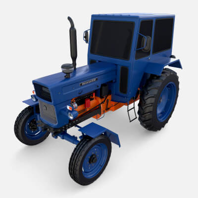 U650 Tractor V9 - 3D Model by dragosburian