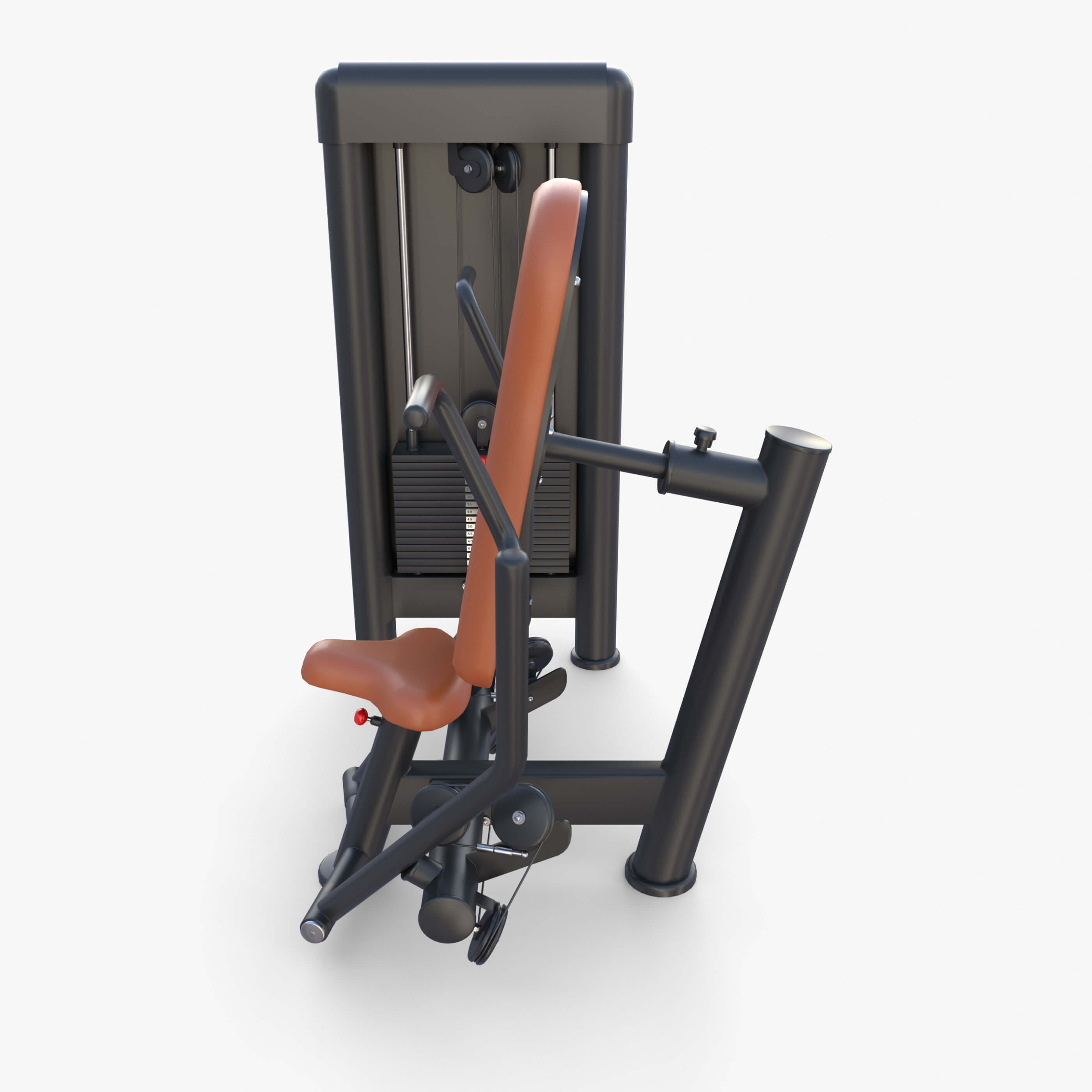 Vertical Chest Machine - 3D Model by dragosburian