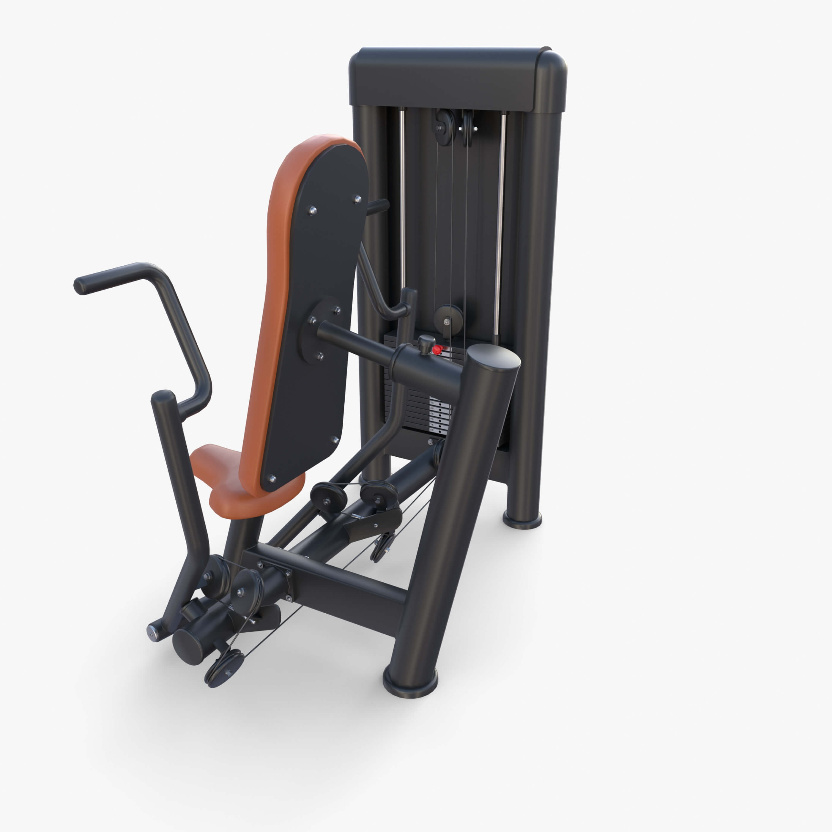 Vertical Chest Machine - 3D Model by dragosburian