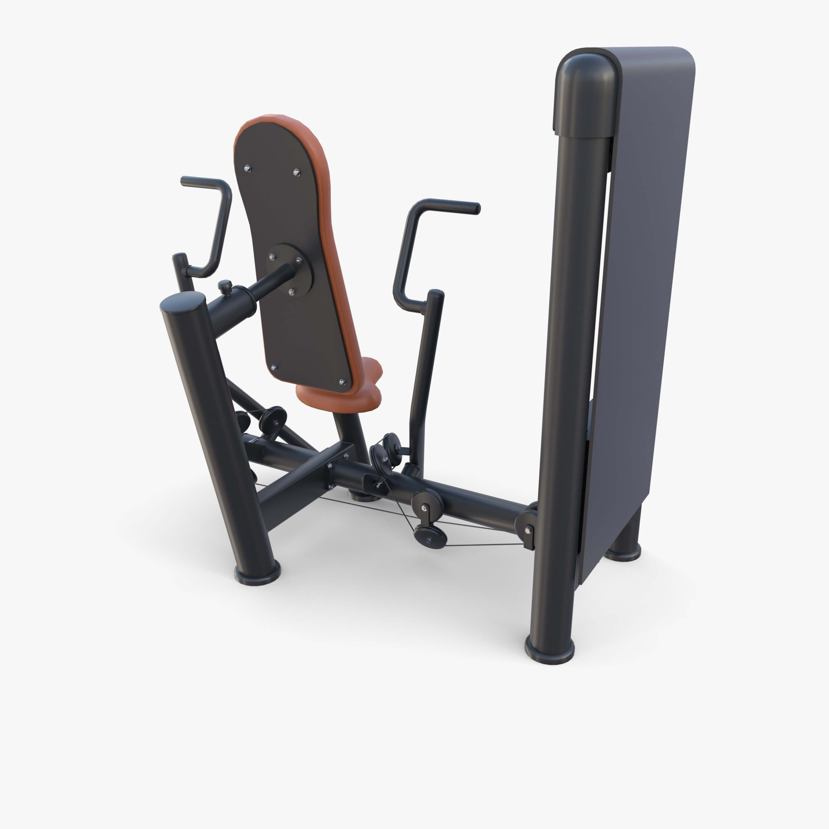 Vertical Chest Machine - 3D Model by dragosburian