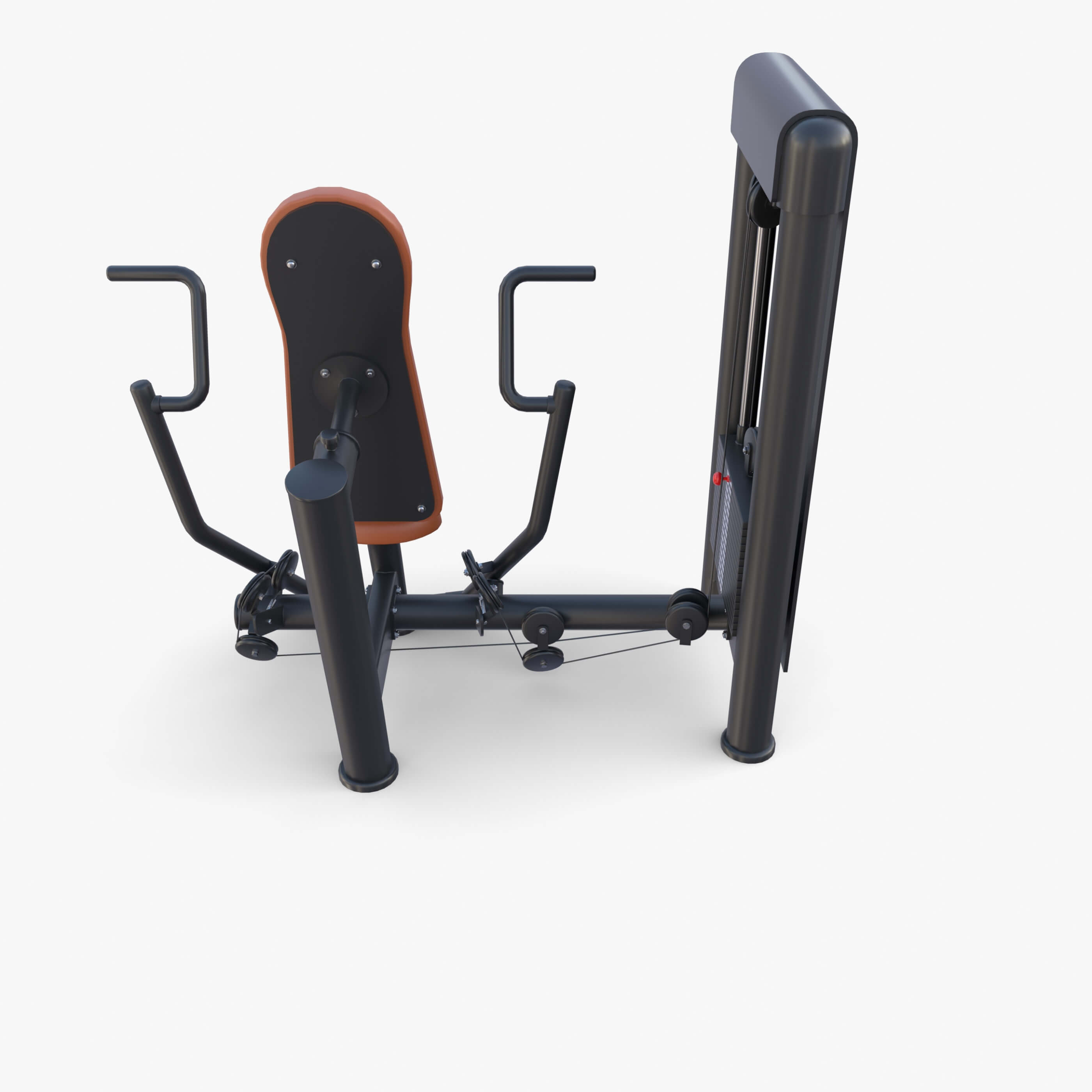 Vertical Chest Machine - 3D Model by dragosburian