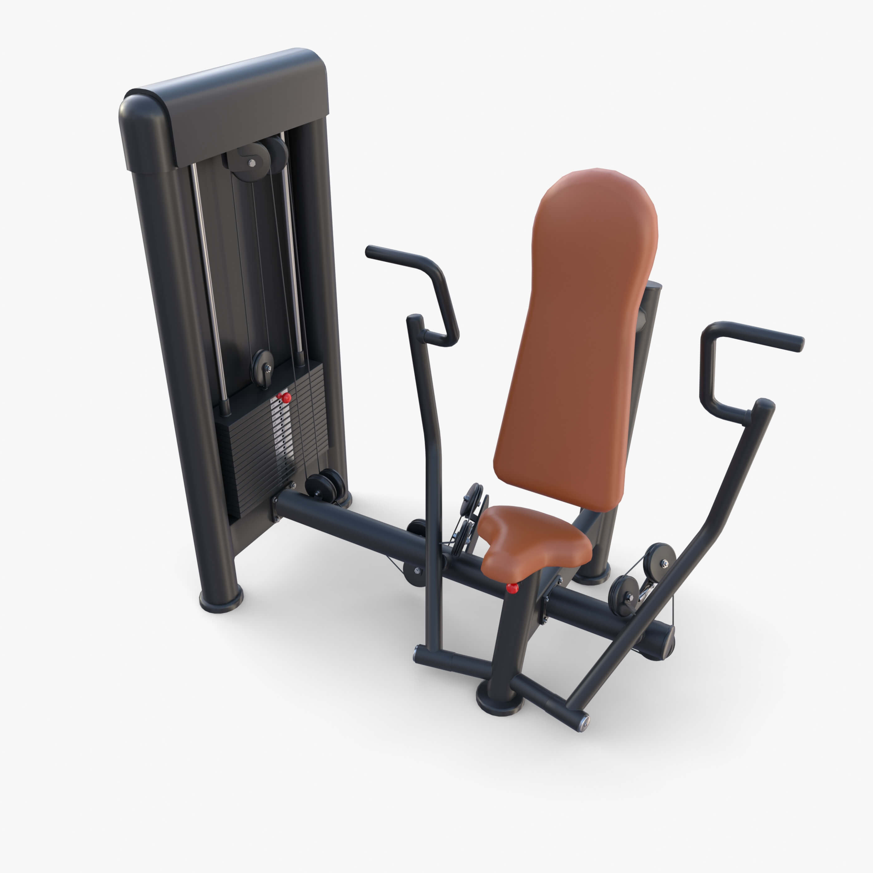 Vertical Chest Machine - 3D Model by dragosburian