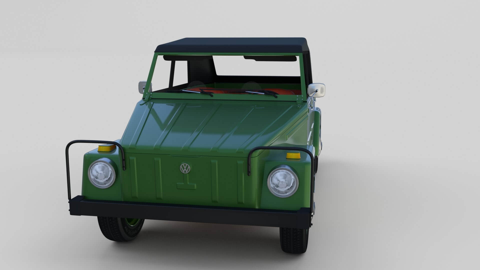 VW Type 181 with Interior Top Up - 3D Model by dragosburian