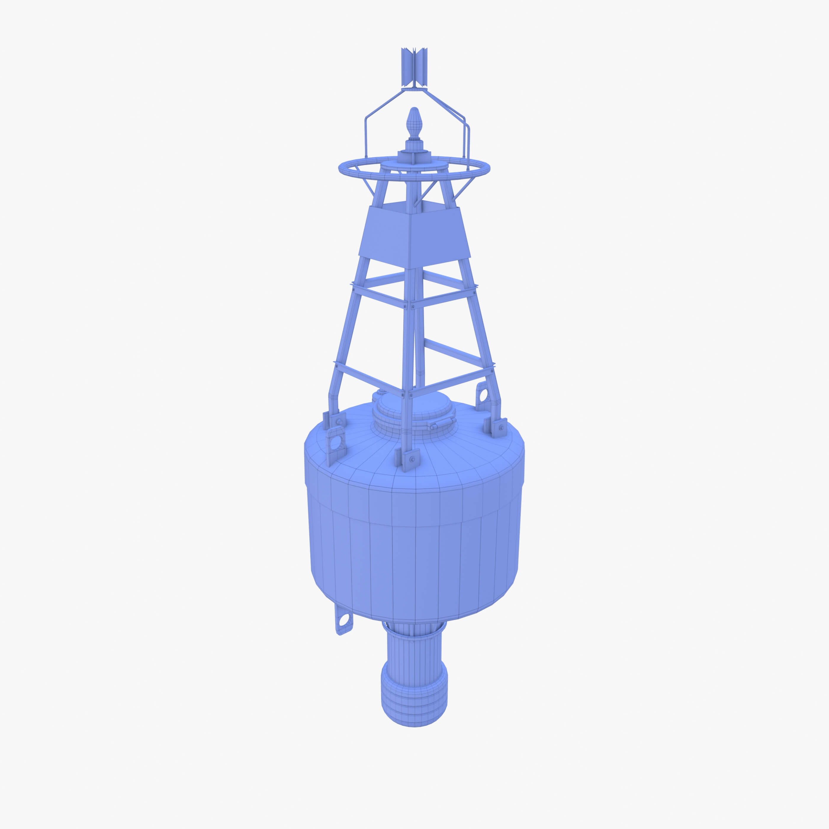 Water Buoy V1 - 3D Model by dragosburian