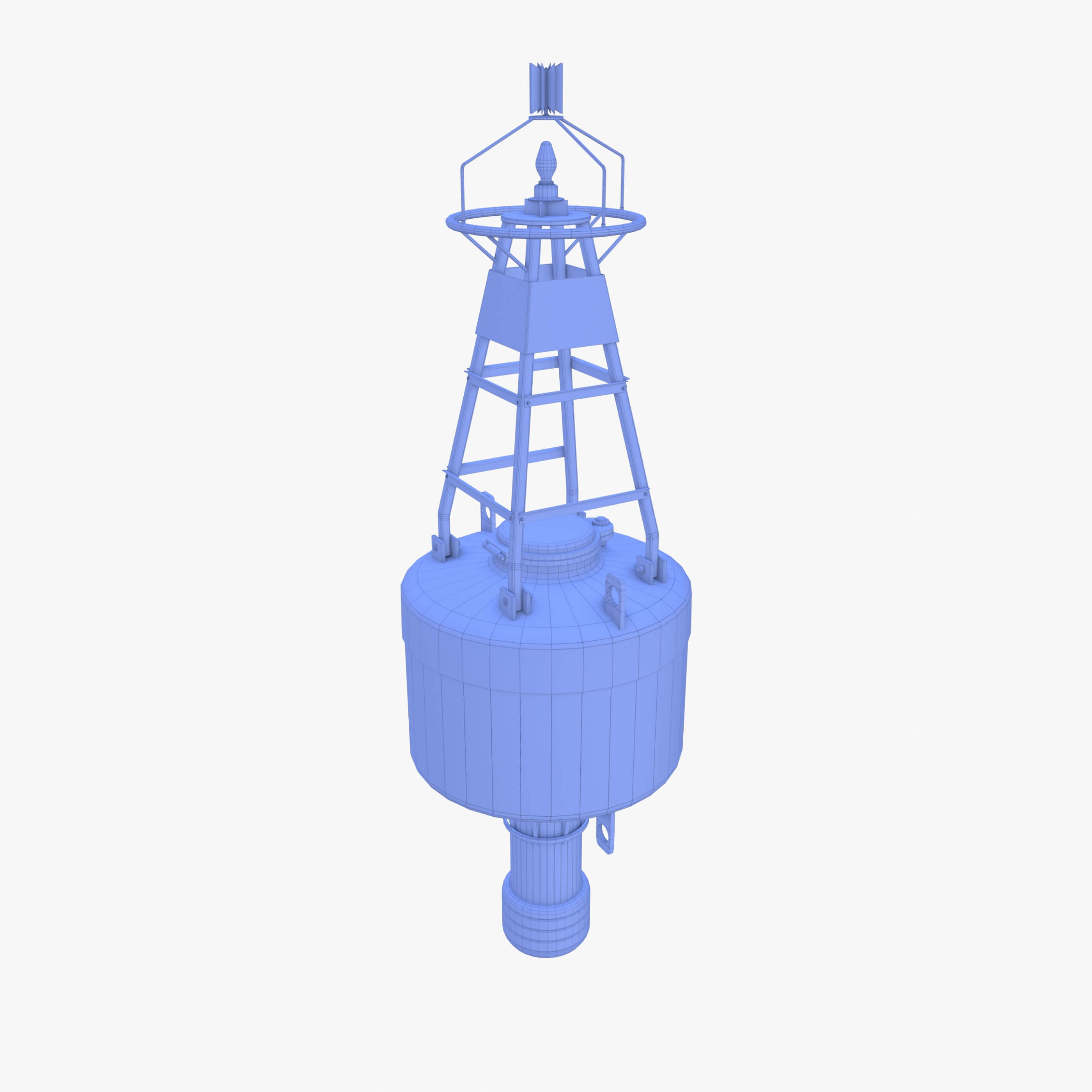 Water Buoy V1 - 3D Model by dragosburian