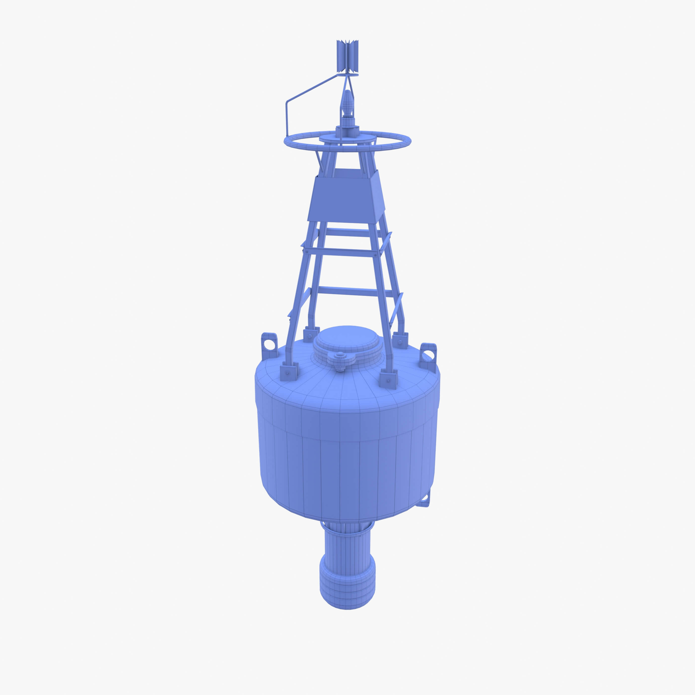 Water Buoy V1 - 3D Model by dragosburian