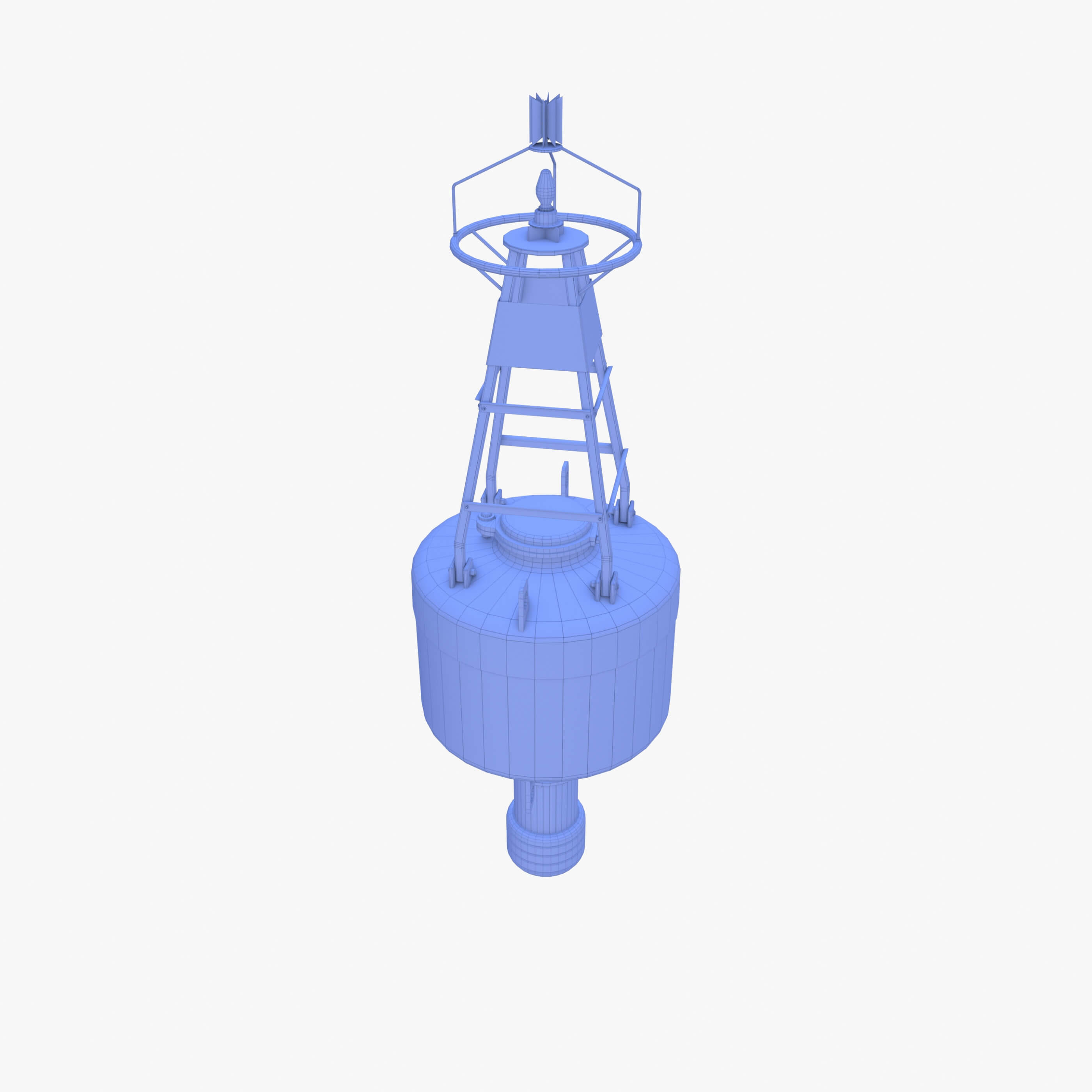 Water Buoy V1 - 3D Model by dragosburian