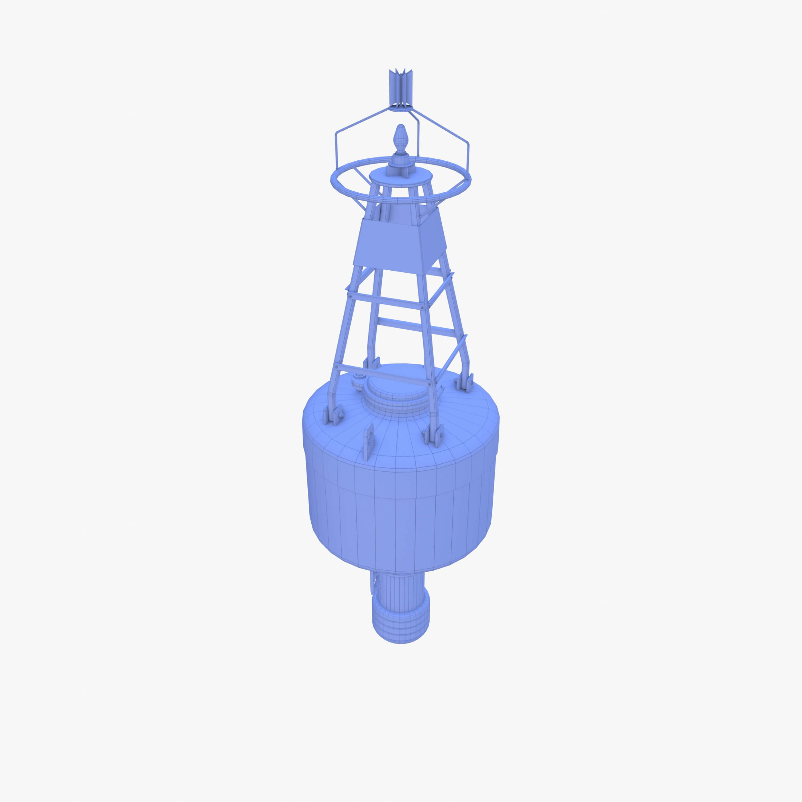 Water Buoy V1 - 3D Model by dragosburian