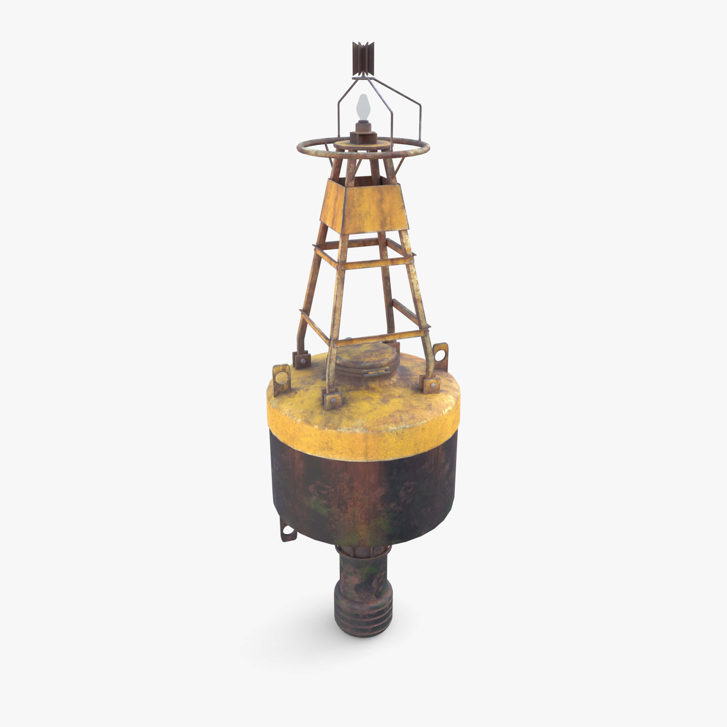 Water Buoy V2 - 3D Model by dragosburian
