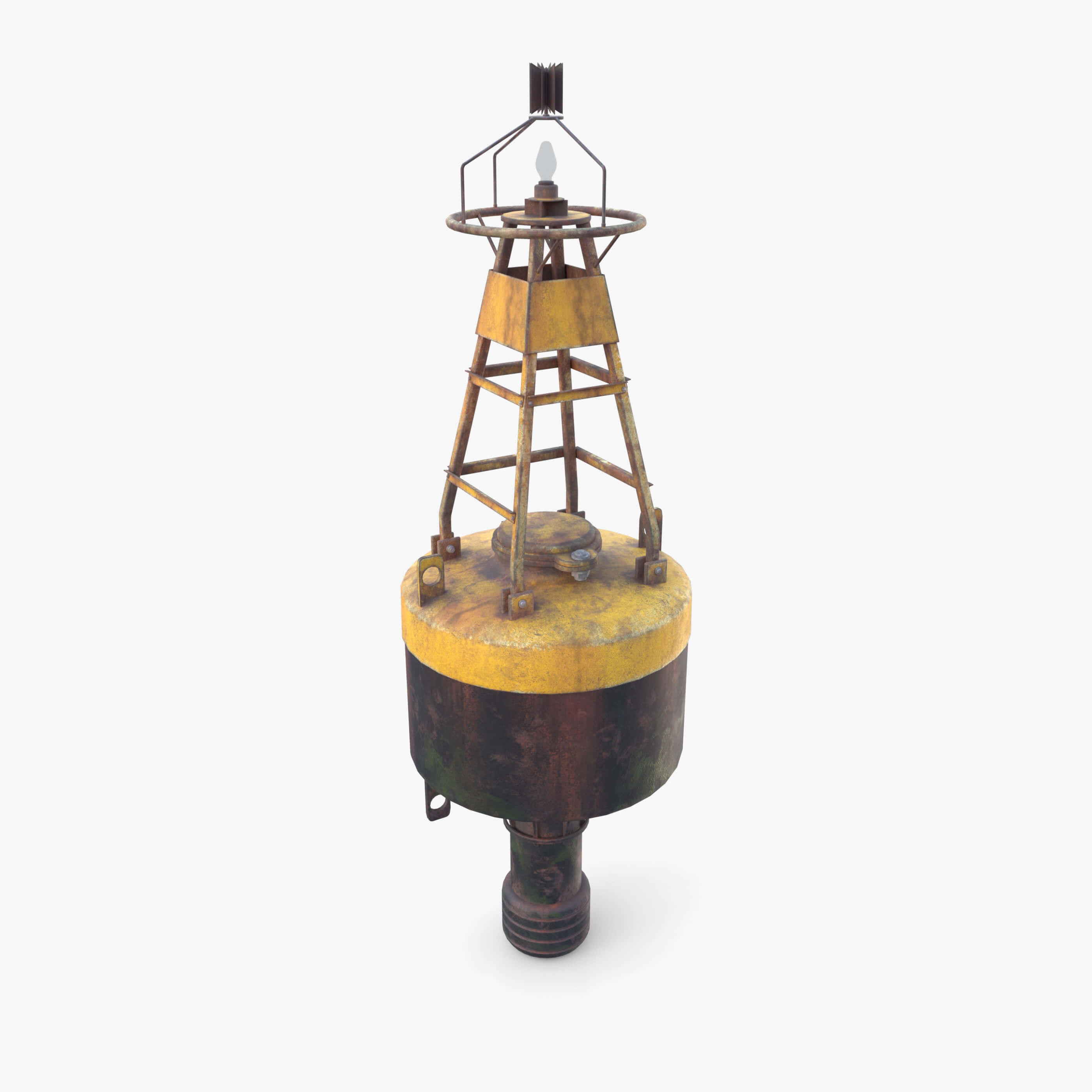 Water Buoy V2 - 3D Model by dragosburian