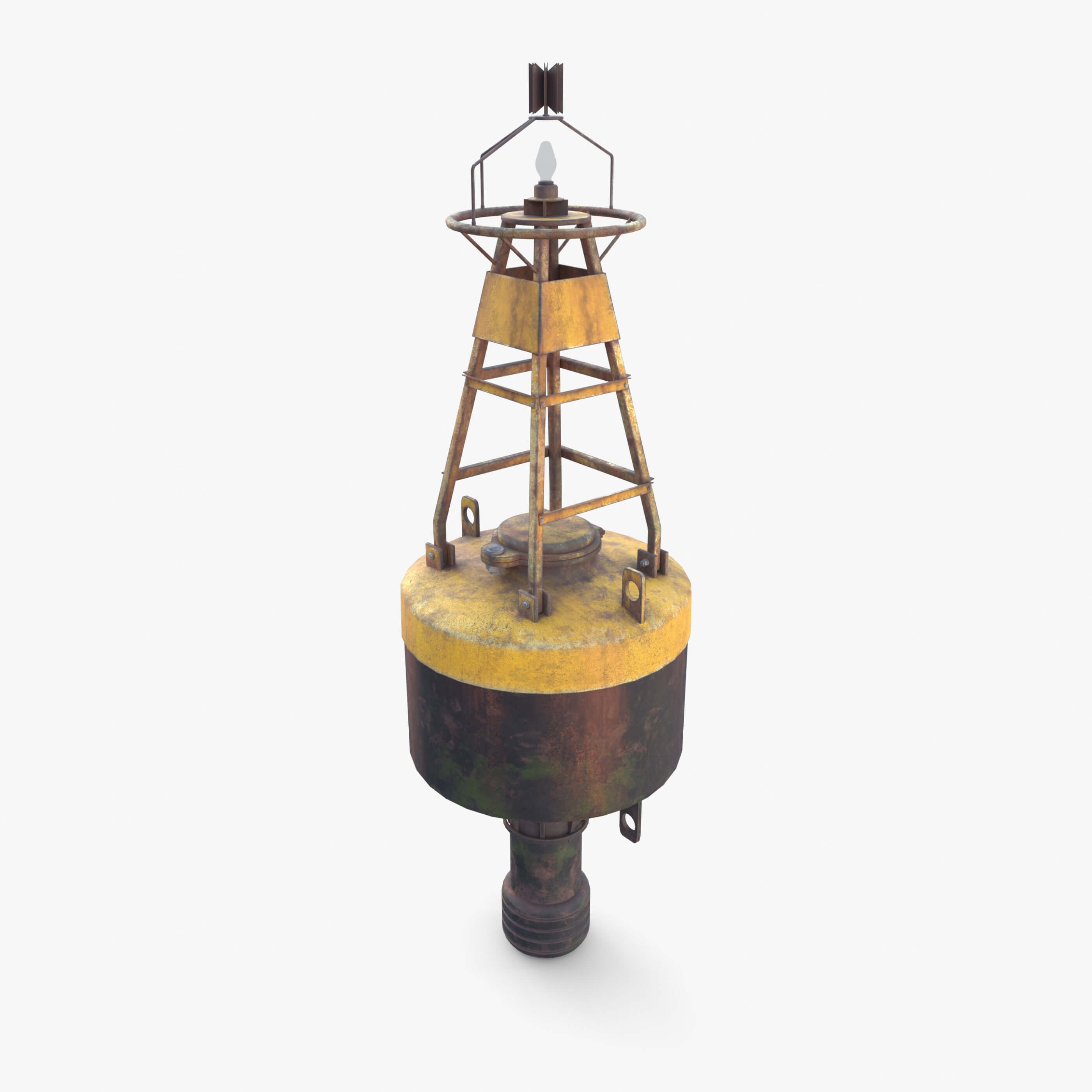 Water Buoy V2 - 3D Model by dragosburian