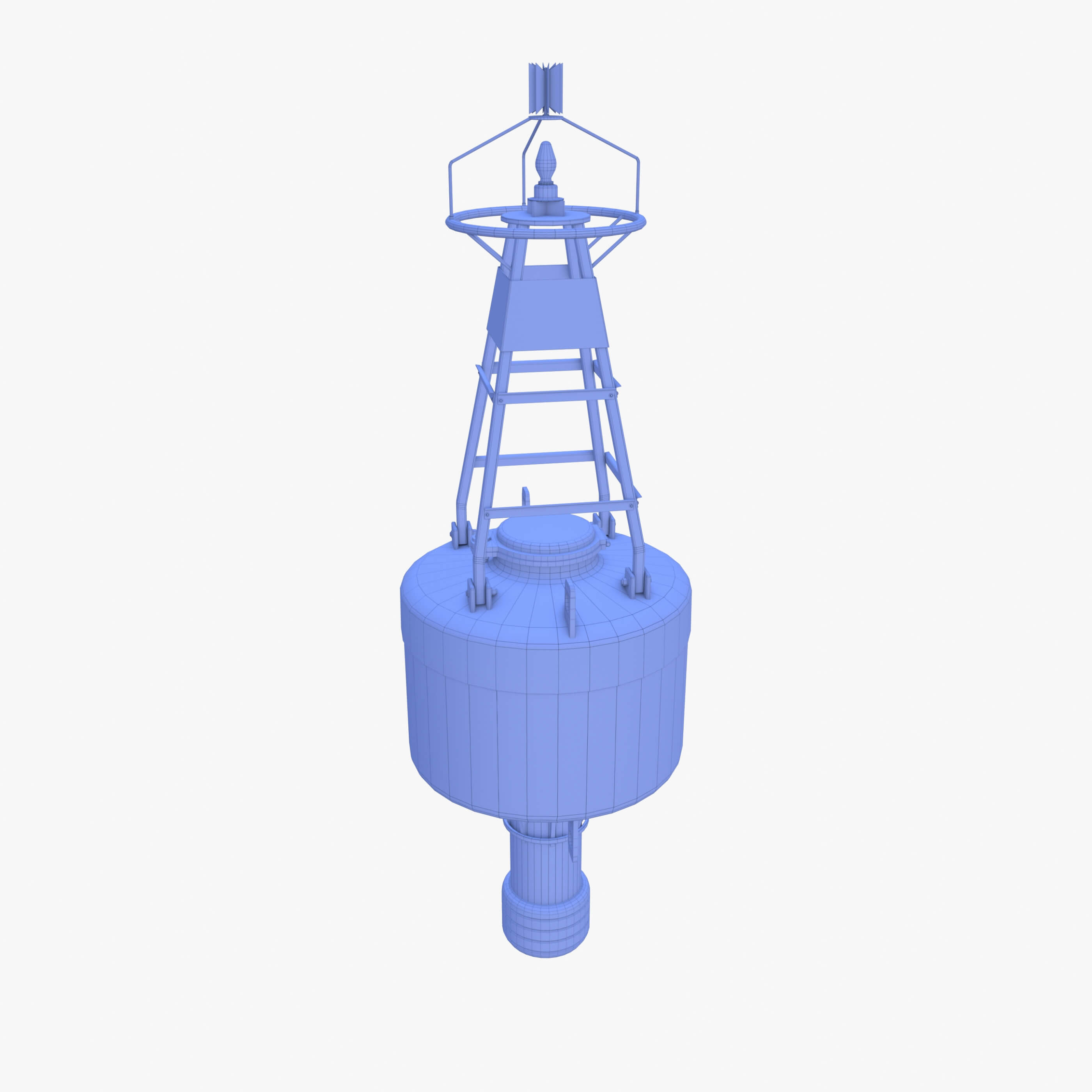 Water Buoy V2 - 3D Model by dragosburian