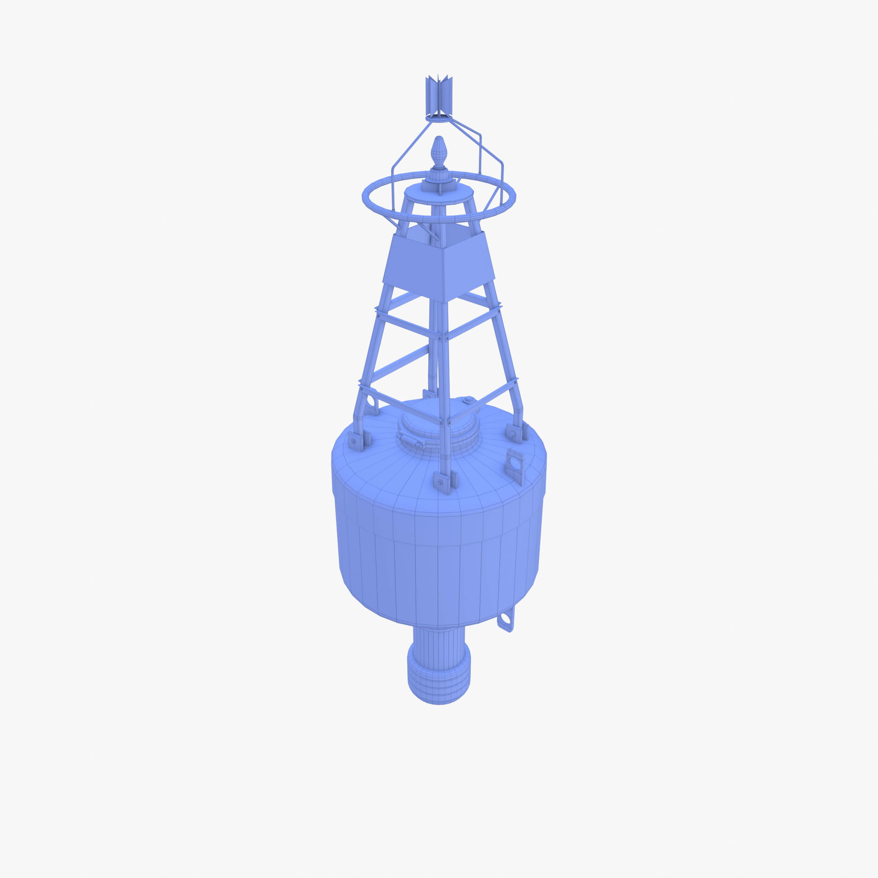 Water Buoy V2 - 3D Model by dragosburian