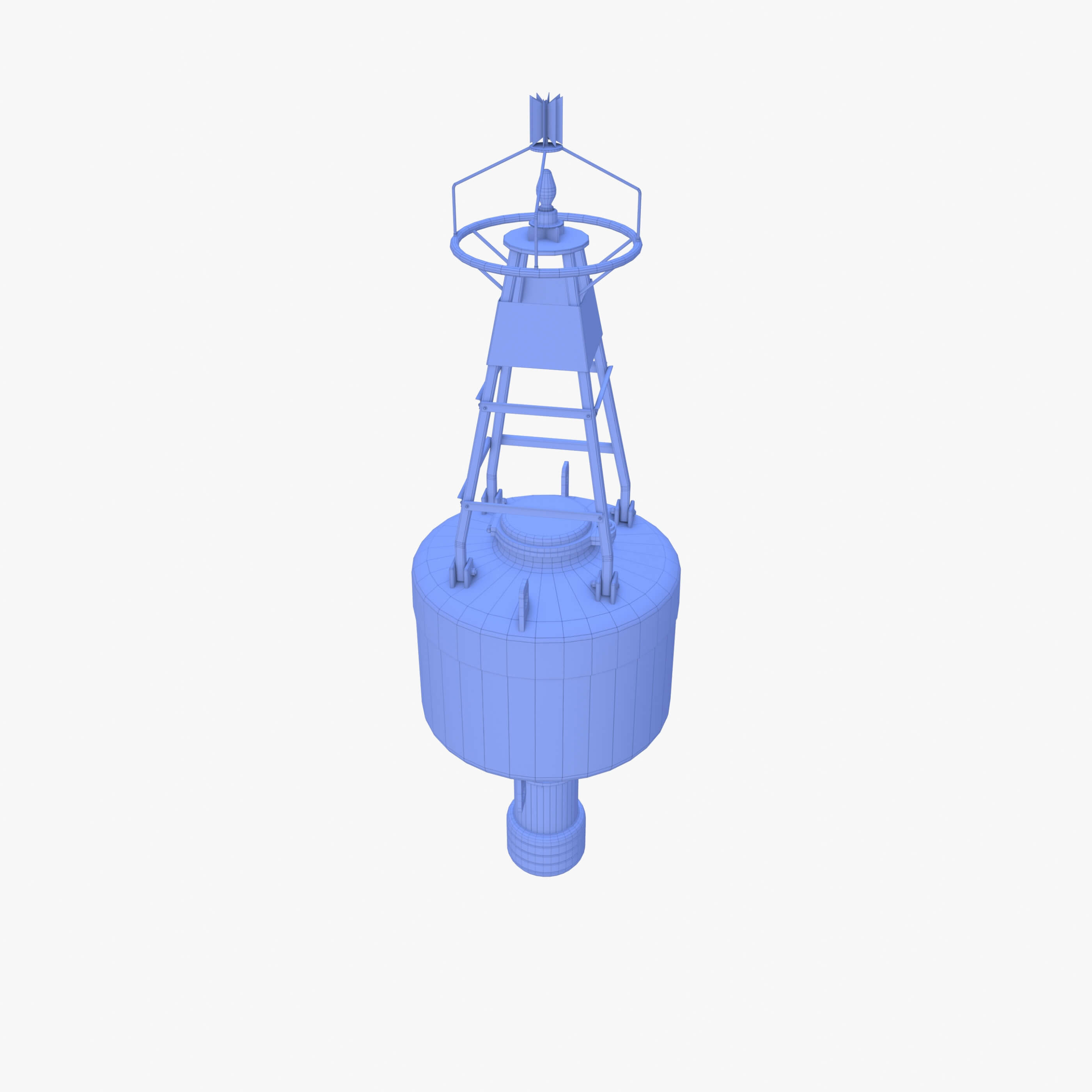 Water Buoy V2 - 3D Model by dragosburian