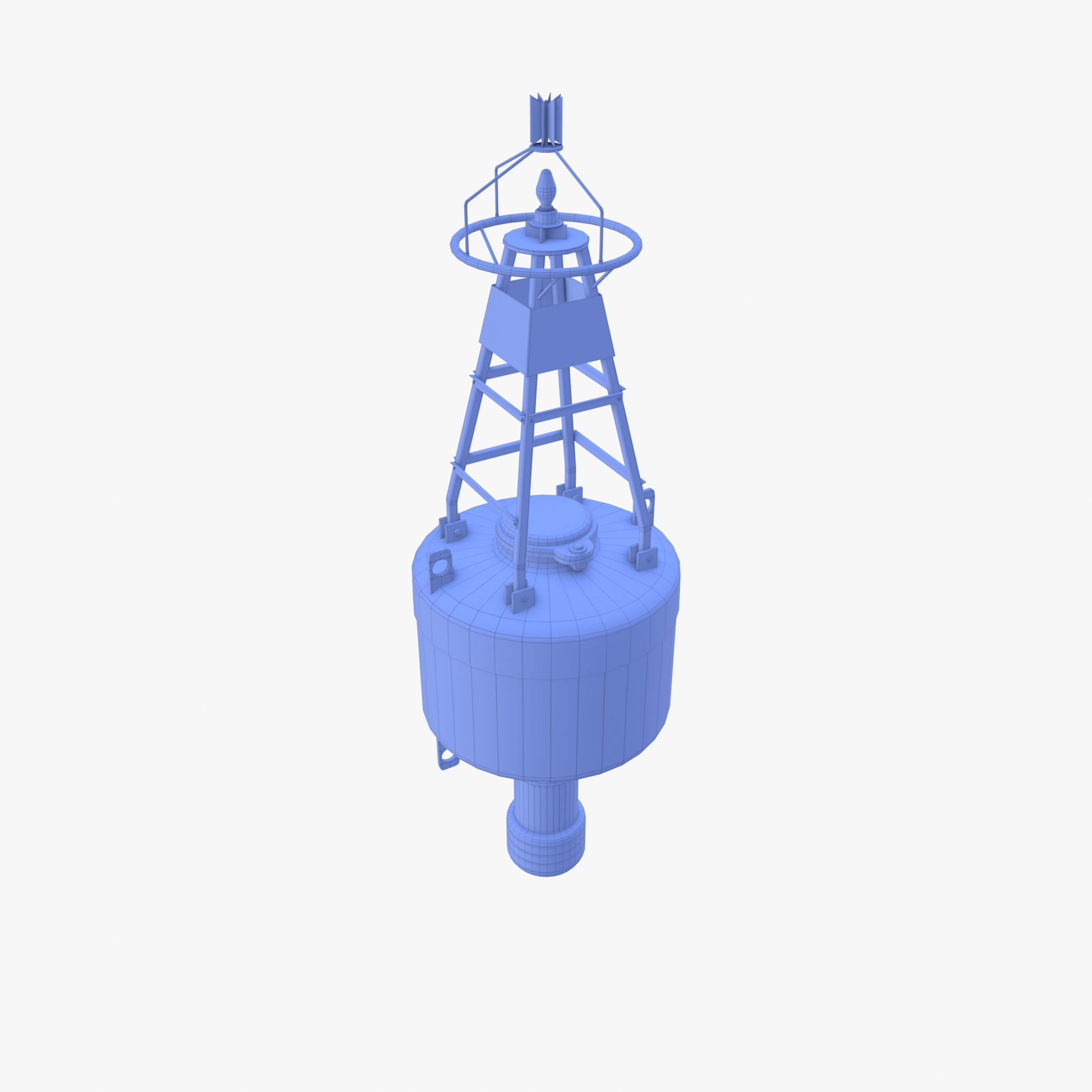 Water Buoy V2 - 3D Model by dragosburian