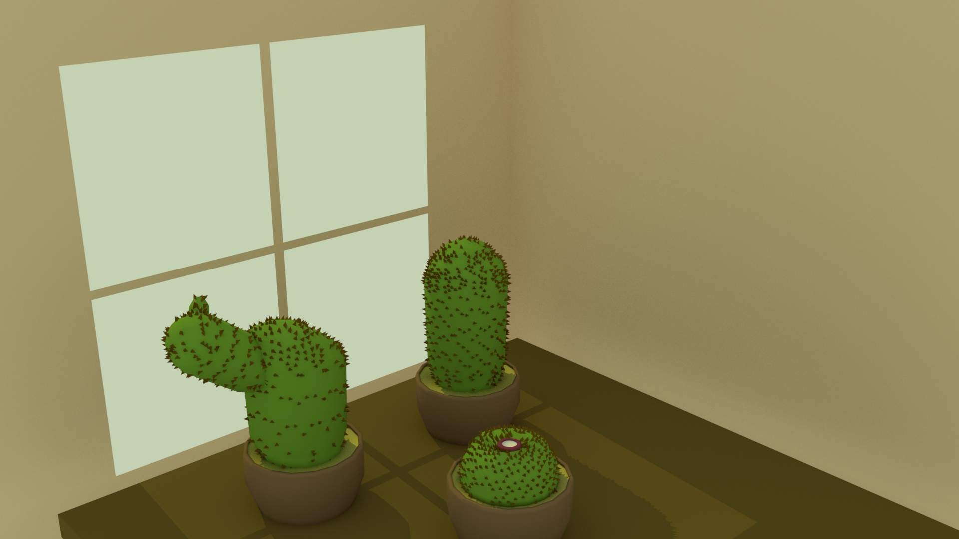 Cactus - Free 3D Model by Draike