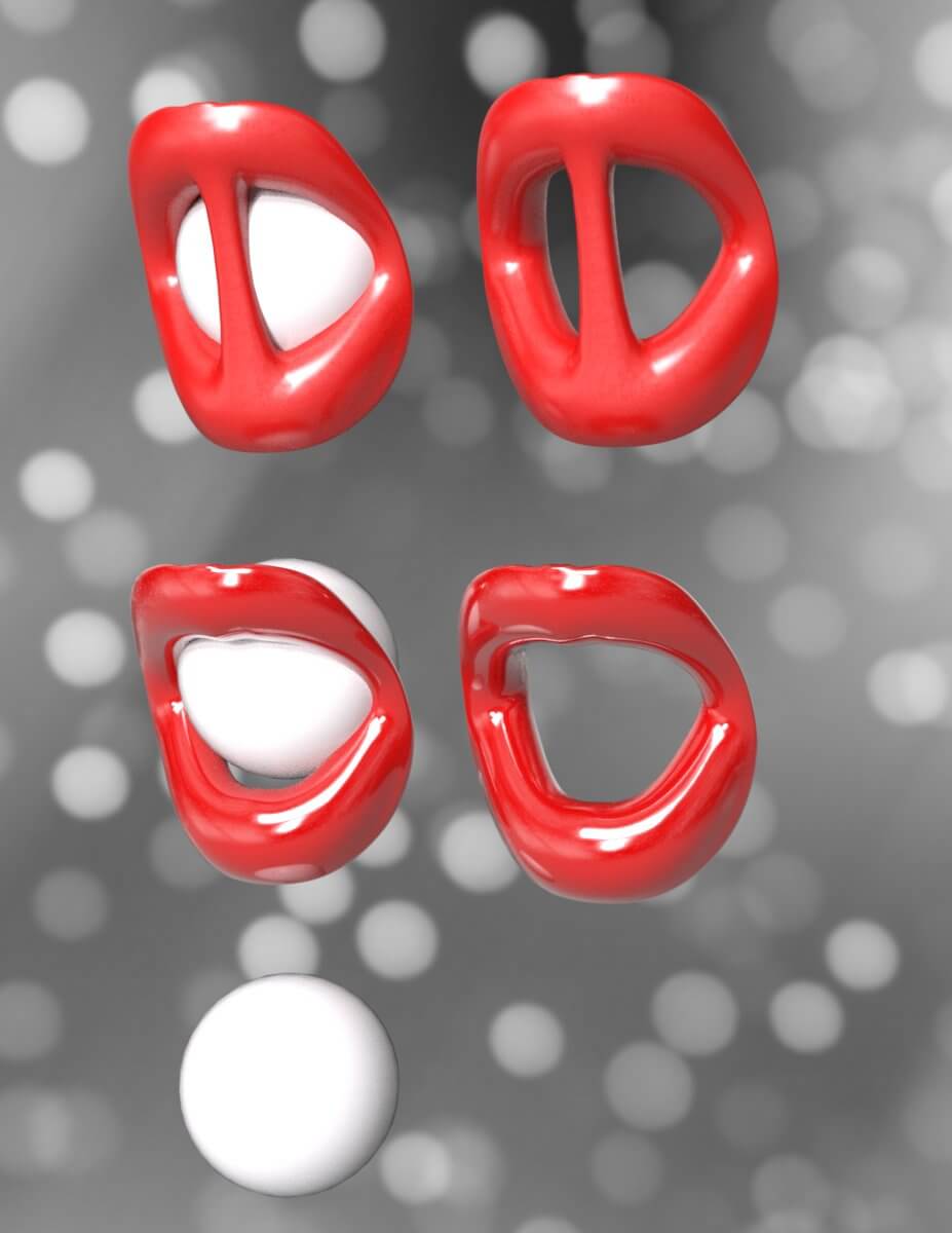 TGCK - The Lip Gag Daz Content by dravuor