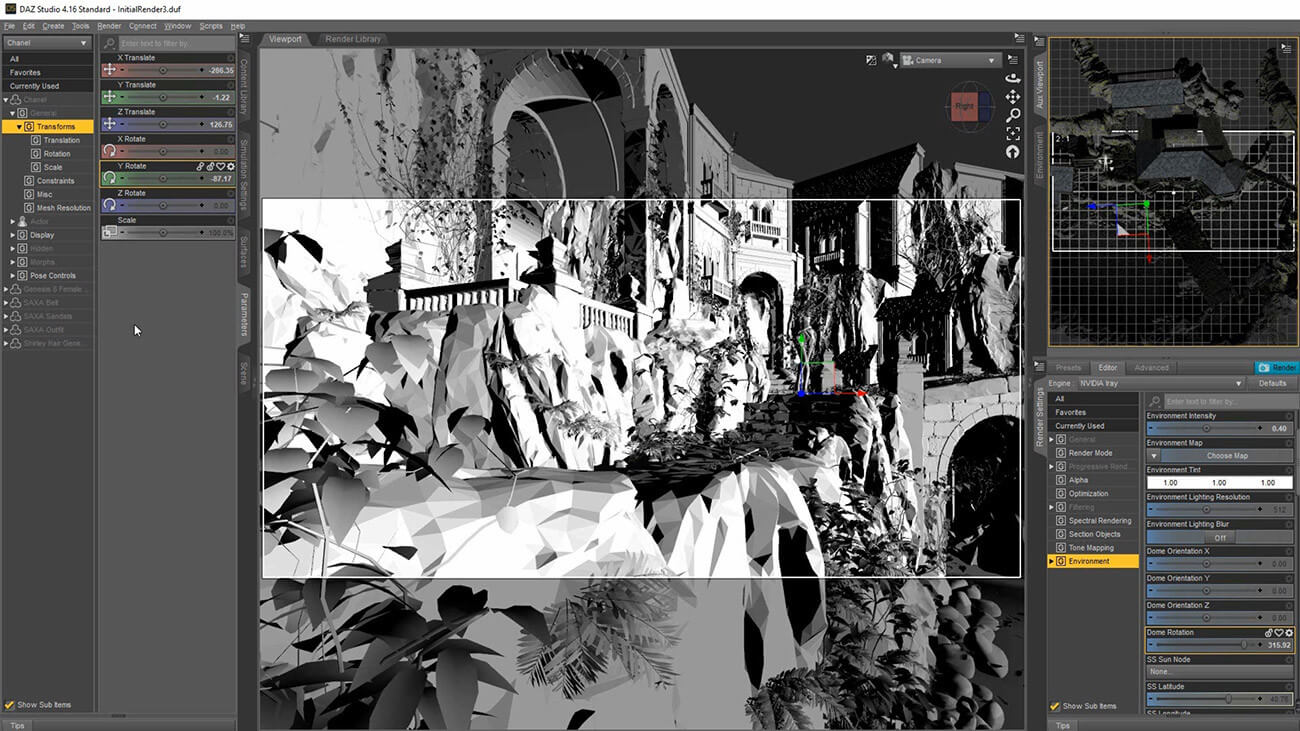 3 Keys That Dramatically Enhance 3D Art - DAZ Studio Video by Dreamlight