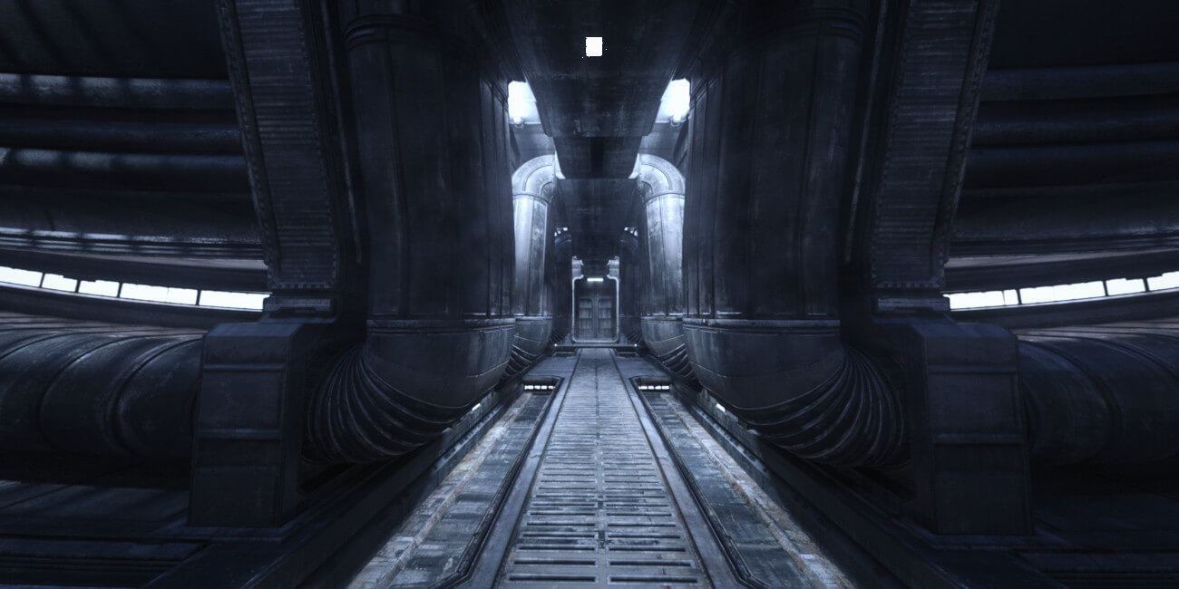 Alien Corridor - DAZ Studio Render 1 3D Render | RenderHub Gallery