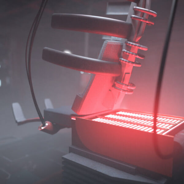 Sci-Fi Aerial City HDRI Set For DAZ Studio - Render 1 3D Render