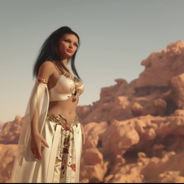 Desert Dunes - DAZ Studio - Render 2 3D Render | RenderHub Gallery