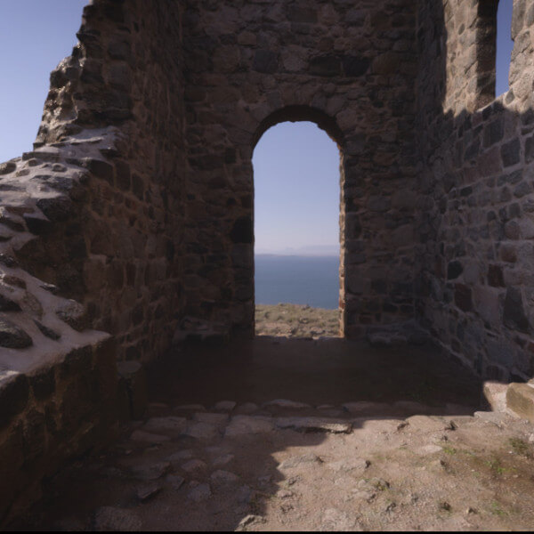 Small Church Ruins - DAZ Studio - HD Scan - Render 3 3D Render