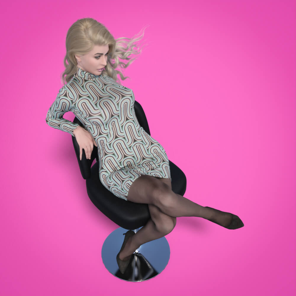 Hot Girls HD Scans - Fembot Synthia 110 EX - OBJ Free 3D Model by ...