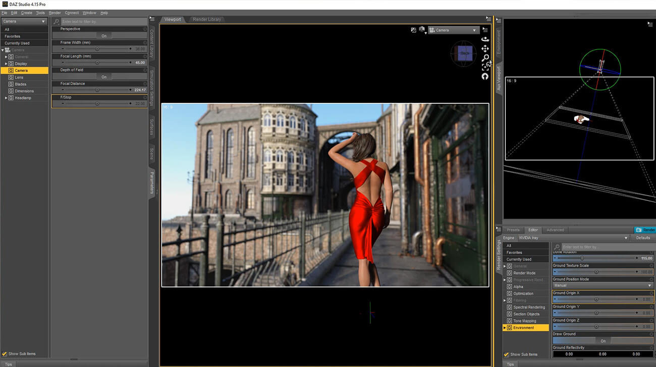 Hot HDRI Sets - Steampunk Streets - DAZ Video Tutorial by Dreamlight