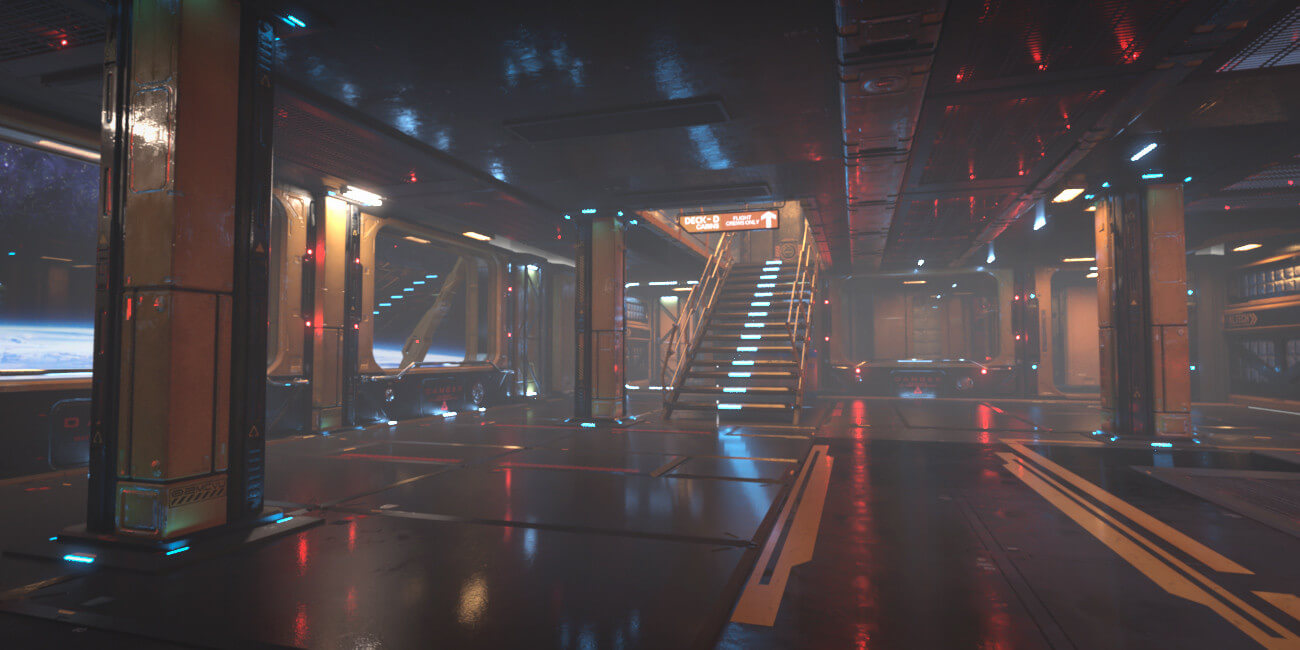 Hot HDRI Sets - Total Eclipse - DAZ Studio by Dreamlight