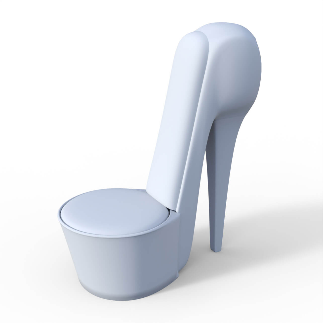 Hot Stiletto Lounge Chair + Genesis 8 Female Pose - Free Daz Content by ...