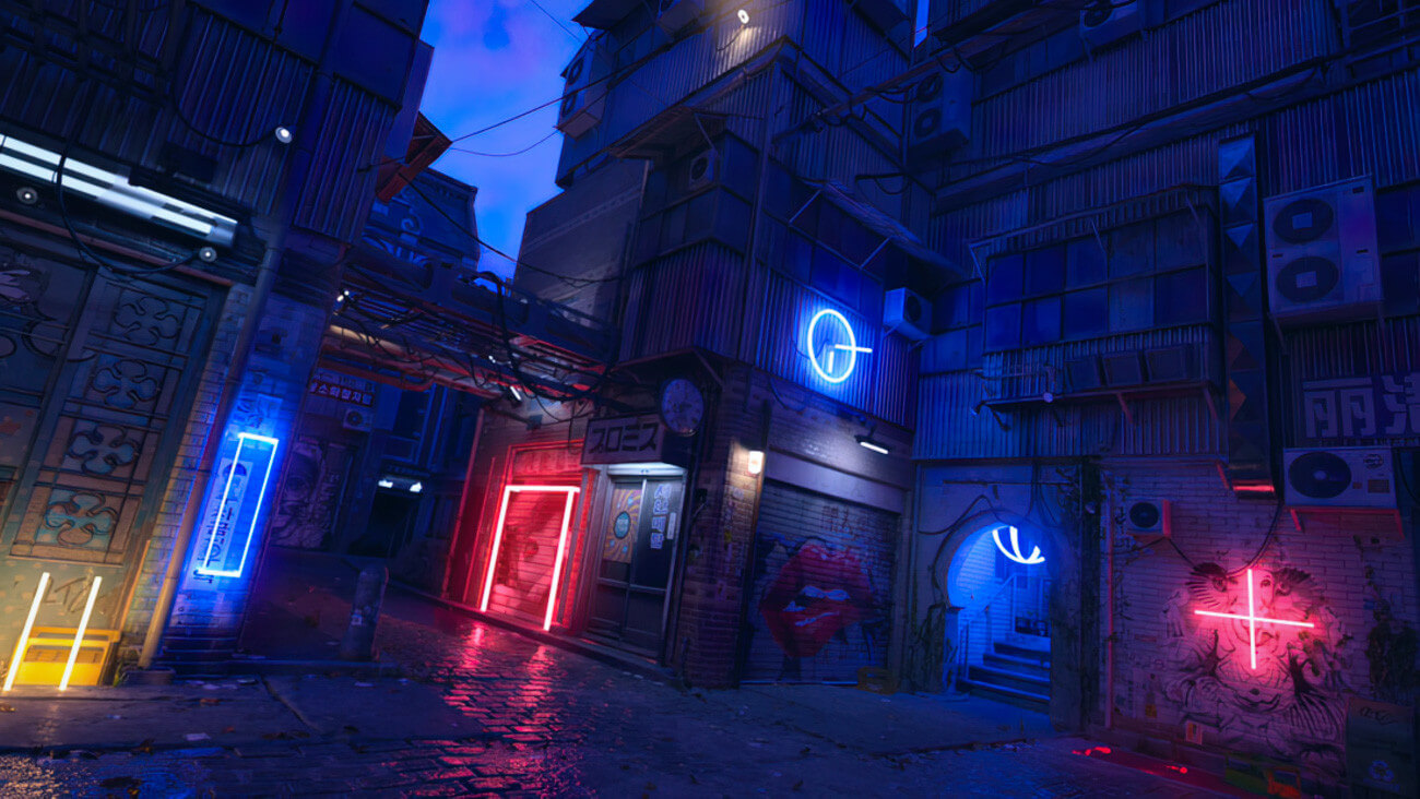 Neon Lights - Daz Content by Dreamlight