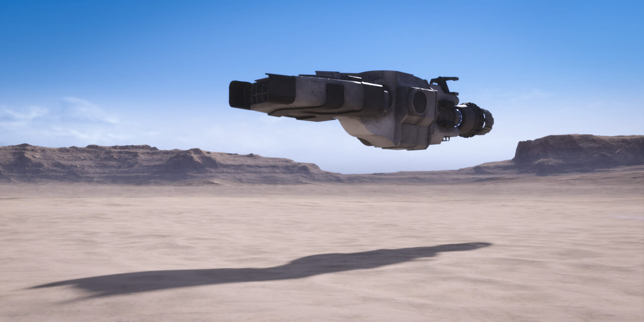 Razar Recon Ship - DAZ Studio by Dreamlight