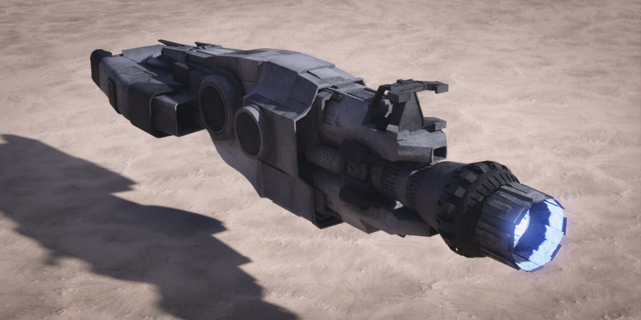 Razar Recon Ship - DAZ Studio by Dreamlight