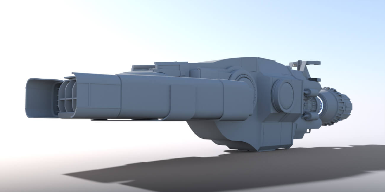 Razar Recon Ship - DAZ Studio by Dreamlight