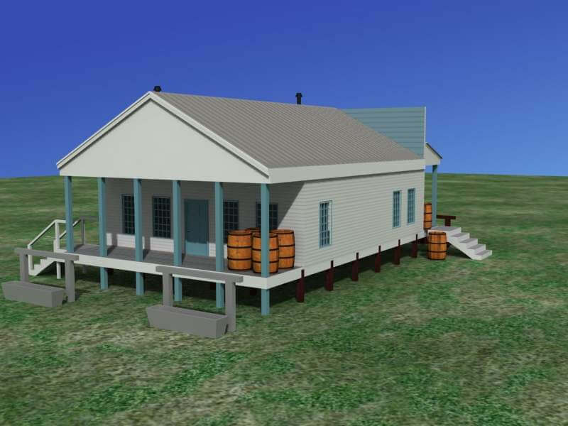 1880s General Store - 3D Model by Dreamscape Studios