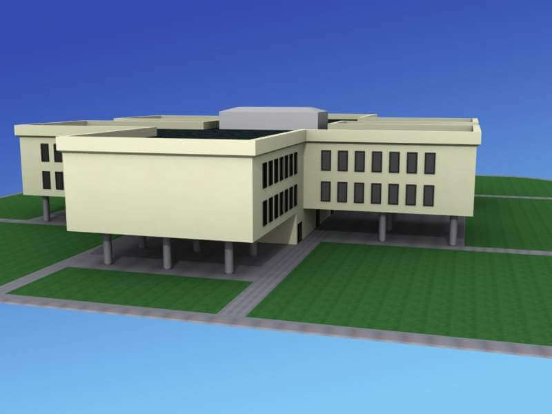 1970s US Military Barracks V1 - 3D Model by Dreamscape Studios