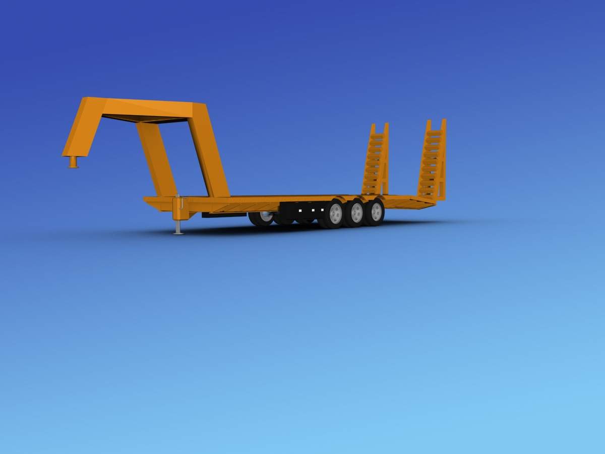 5th Wheel Trailer - 3D Model by Dreamscape Studios