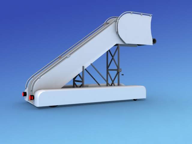 Airport Air Stairs - 3D Model by Dreamscape Studios