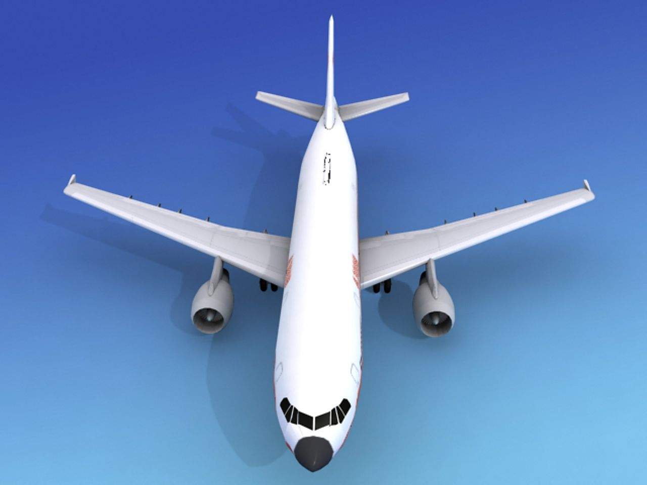 Airbus A300 - 3D Model by Dreamscape Studios