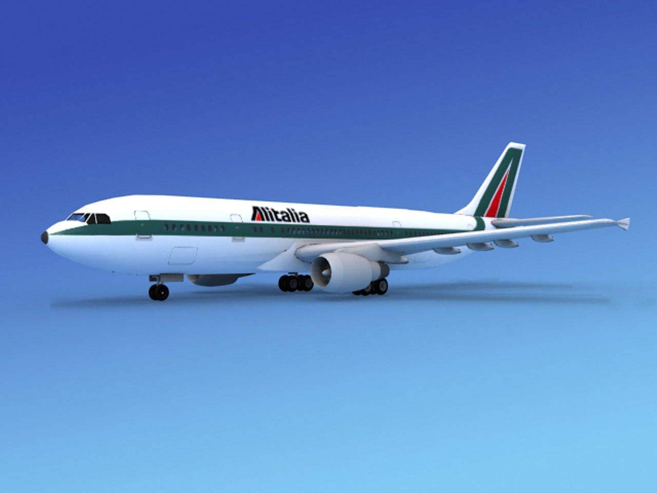 Airbus A300 Alitalia - 3D Model by Dreamscape Studios