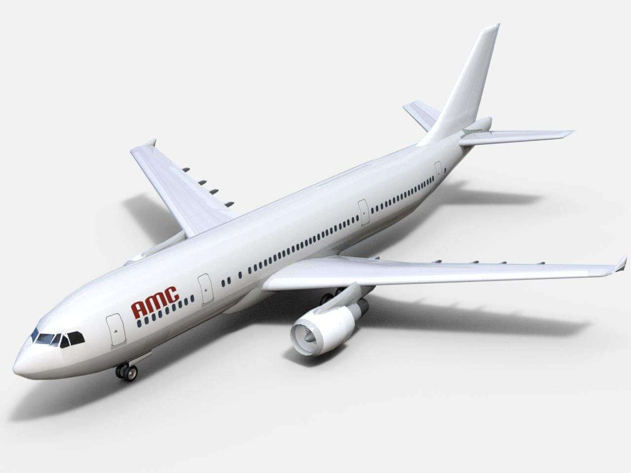 Airbus A300 AMC - 3D Model by Dreamscape Studios